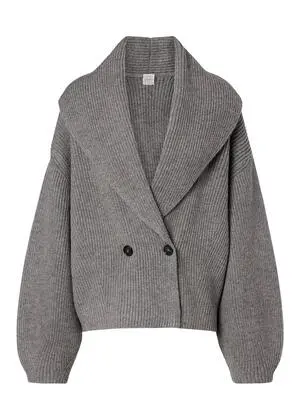 TOTEME Wool-blend Cardigan - Grey