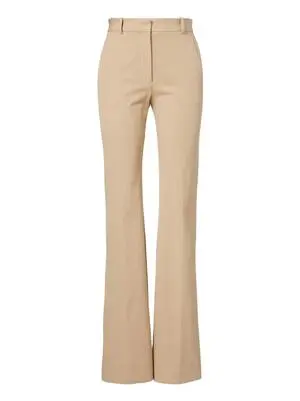 JOSEPH Tafira Gabardine Flared Pants - Beige