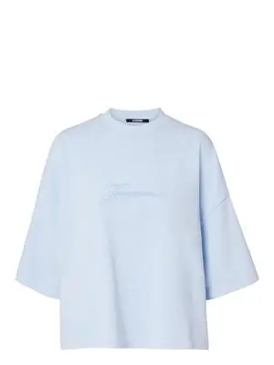 Jacquemus Pigmento Cotton Jersey T-shirt - Blue