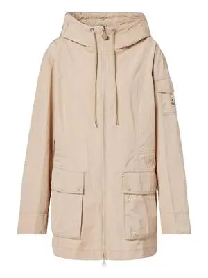 MONCLER Leandro Technical Poplin Parka