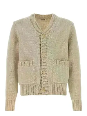 AURALEE Front-Pocket Cardigan
