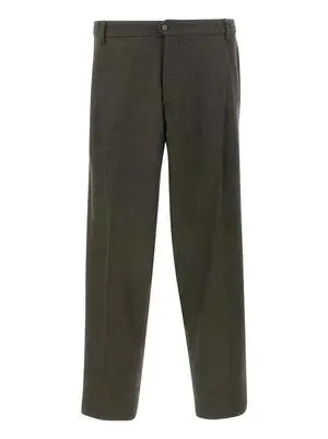 BRIGLIA 1949 Button Welt Pocket Trousers - Green