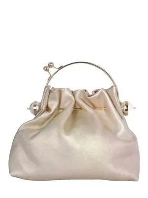 Rosantica Arco Sfarzo Pearl-embellished Handle Tote Bag - Gold