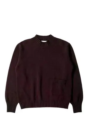 MARGARET HOWELL Crew-neck Sweater - Brown