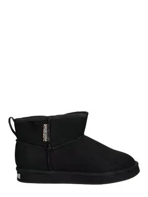 Just Cavalli Logo-detail Ankle Boots - Black