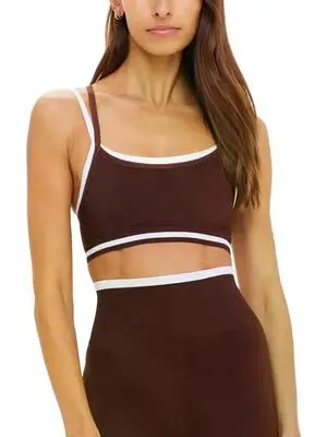 The Upside Seamless Anita Sports Bra - Brown