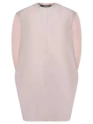 Jacquemus Crew-neck Mini Dress - Pink
