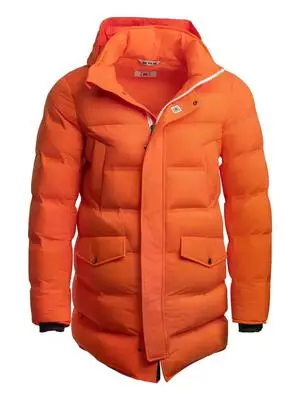 Kiton Hekla Puffer Coat - Orange