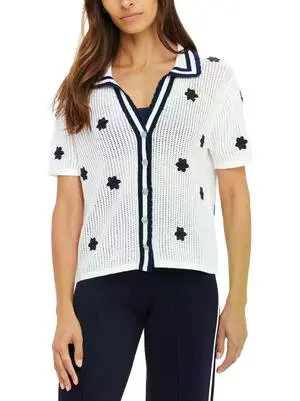 The Upside Piazza Koa Collared Shirt - White