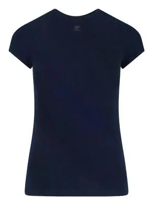 COURREGES Logo T-shirt - Blue