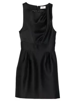 Elisabetta Franchi Sleeveless Mini Dress - Black