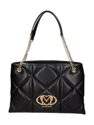 Moschino Quilted Tote Bag - Black