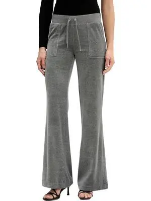 Juicy Couture Logo-embroidered Track Pants - Grey