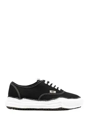 Mihara Yasuhiro Baker Low Top Sneakers - Black