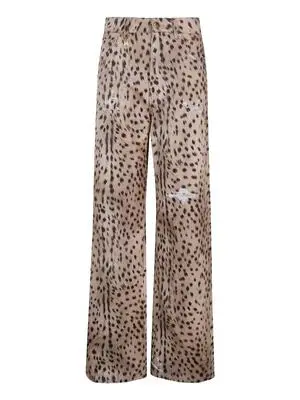 AMIRI AMIRI Leopard Print Carpenter Jeans