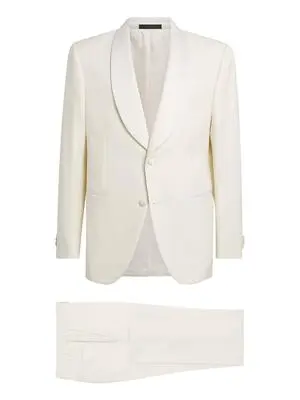 Corneliani Wool 2-piece Tuxedo - White