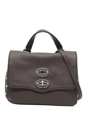 ZANELLATO Postina Saeta Baby Leather Handbag - Brown