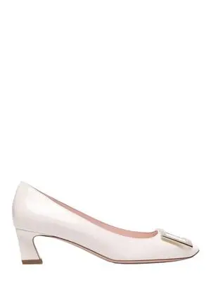 ROGER VIVIER Trompette Leather Pumps - Pink