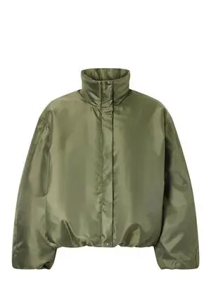 ANINE BING Cyrus Shell Bomber Jacket - Green