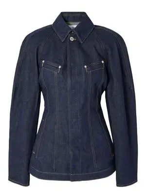 Jean Paul Gaultier Jean Paul Gaultier Paneled Denim Jacket Dark Denim