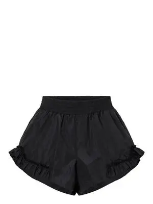 Simone Rocha Ruffled Shell Shorts - Black