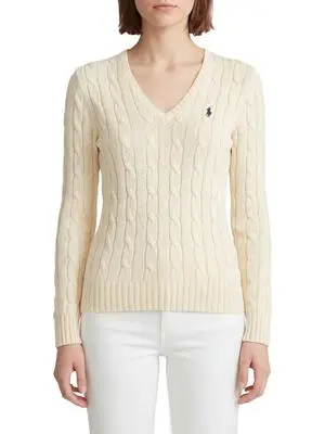 Polo Ralph Lauren Sweater Yellow Cream