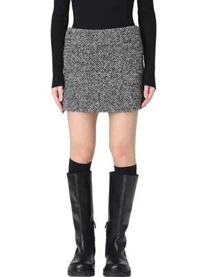 Dolce & Gabbana Textured Mini Skirt - Brown