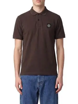 Stone Island Polo Shirt Men Grey