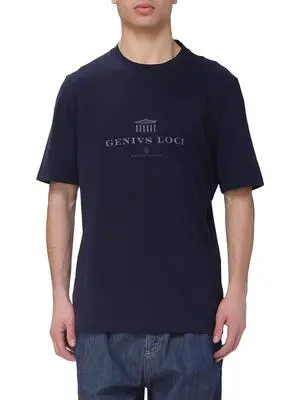 Brunello Cucinelli T-shirt Men Blue