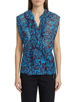 Dries Van Noten Top - Blue