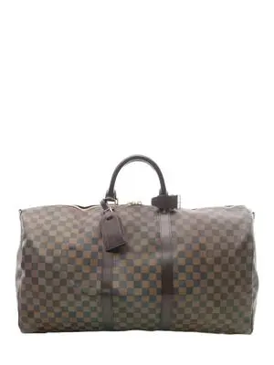 LOUIS VUITTON 2006 Keepall Duffel Bag - Brown