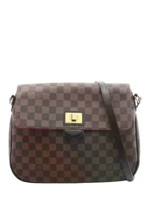LOUIS VUITTON 2012 Besas Roseberry Damier Ébène Shoulder Bag - Brown