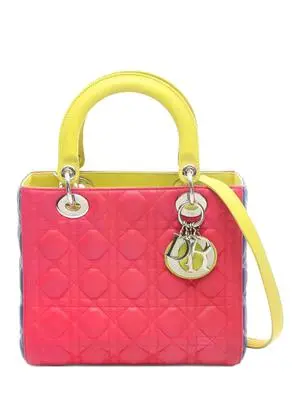 Dior 2000s Cannage Tote Bag - Pink
