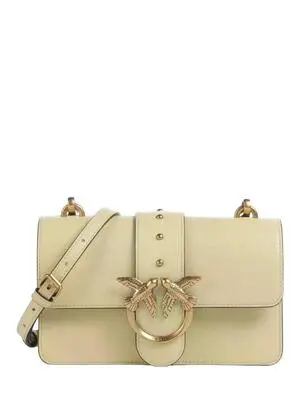 Pinko Love One Birds Hardware Shoulder Bag - Neutrals