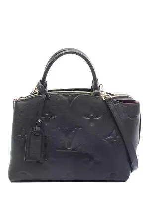LOUIS VUITTON Petit Palais Monogram Tote Bag - Black