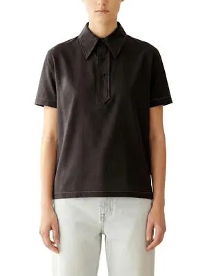 MAISON MARGIELA Polo Shirt - Black
