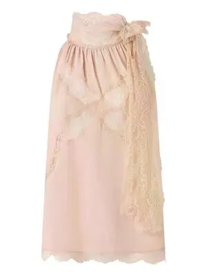 Pinko Lace-bow Top - Pink
