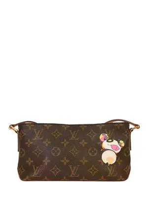 LOUIS VUITTON 2004 Louis Vuitton Monogram Canvas Panda Trotteur Shoulder Bag