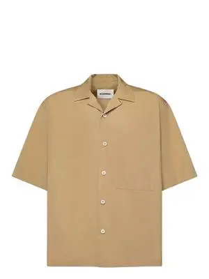 JIL SANDER Chest-pocket Short-sleeve Shirt - Neutrals