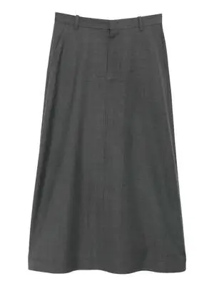 JNBY A-line Maxi Skirt - Grey