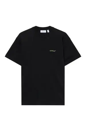 Off-White Leaves Arrow T-shirt - Black
