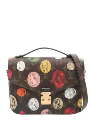 LOUIS VUITTON X Fornasetti 2010s Mm Metis Handbag - Brown