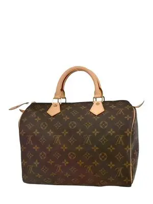 LOUIS VUITTON 2004 Speedy 30 Monogram Canvas Tote Bag