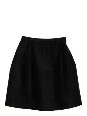 JNBY Pintucked Midi Skirt - Black
