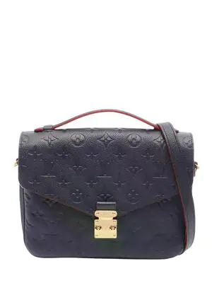 LOUIS VUITTON Louis Vuitton Métis Monogram Leather Tote Bag