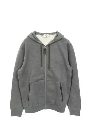 Hermès Zip-up Hoodie - Grey