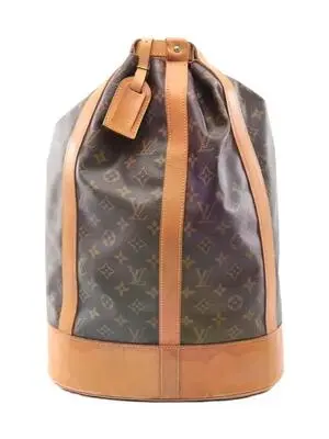 LOUIS VUITTON 2005 Gm Randonnée Monogram Shoulder Bag - Brown