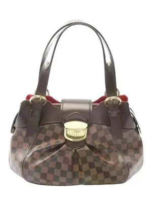 LOUIS VUITTON Sistina Pm Tote Bag - Brown