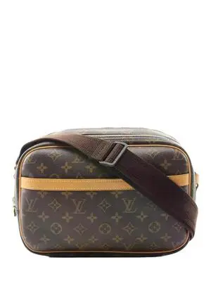 LOUIS VUITTON 2002 Reporter Pm Monogram Shoulder Bag - Brown