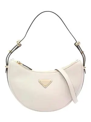 Prada 2010s Leather Shoulder Bag - White